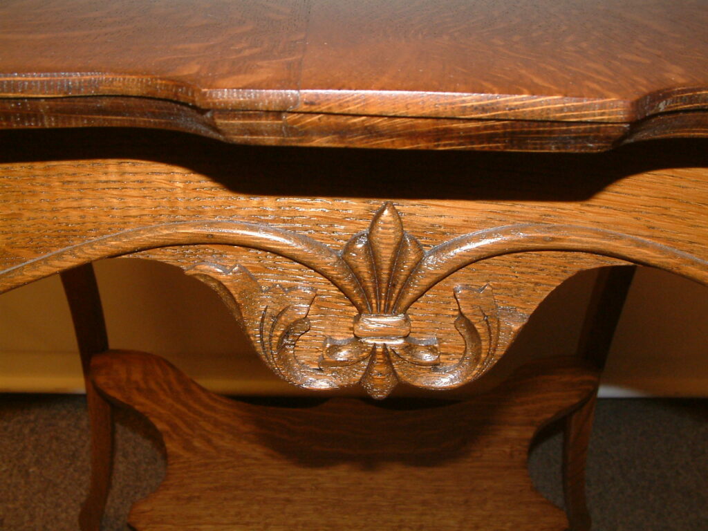 Oak Parlor Table – Salado Creek Antiques
